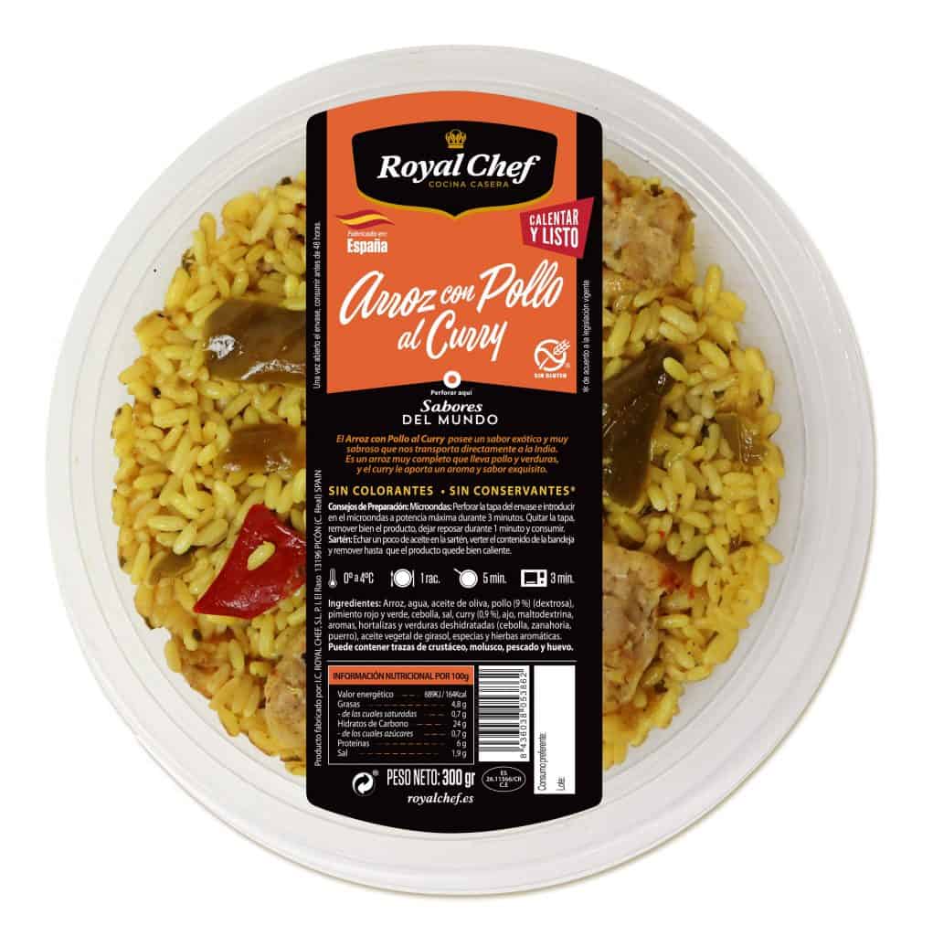 Curry Rice with Chicken - SPANISH PLEASURES